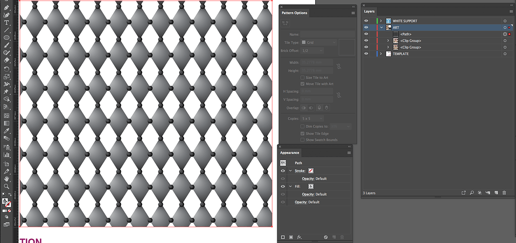 Edit color on an uneditable Pattern Fill? - Graphic Design - Graphic ...