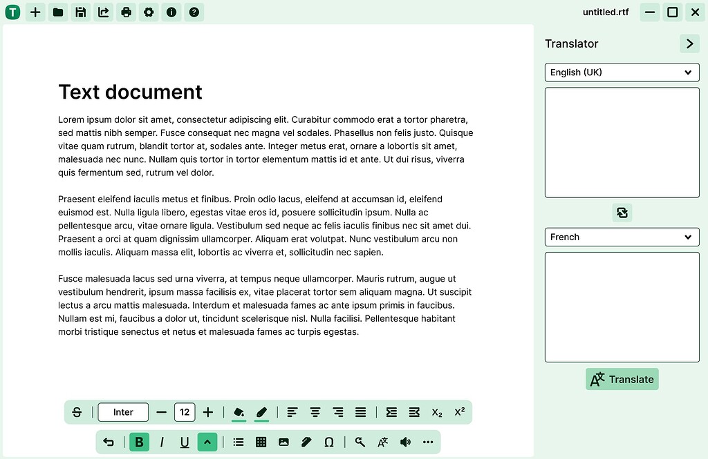 Rich-text editor app design - thoughts? - Web Design - Graphic Design Forum
