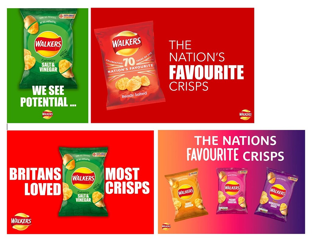 Which Poster best represents Walkers - Student Forum - Graphic Design Forum