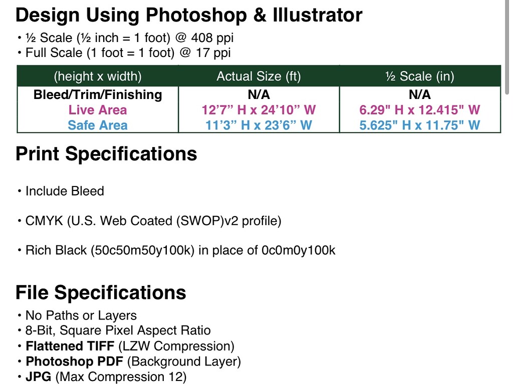 Billboard File Setup For Print - Help Needed - Printing and Prepress ...