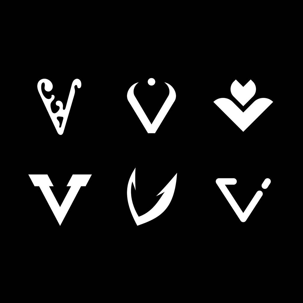 Letter "V" visual exploration - The Crit Pit - Graphic Design Forum