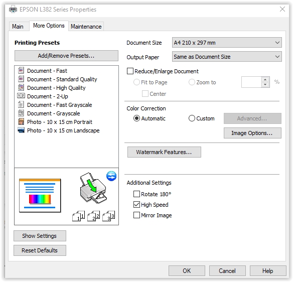 How Can I Resize The Image To Fit A4 When Printing Without Loss Of Quality Printing And 