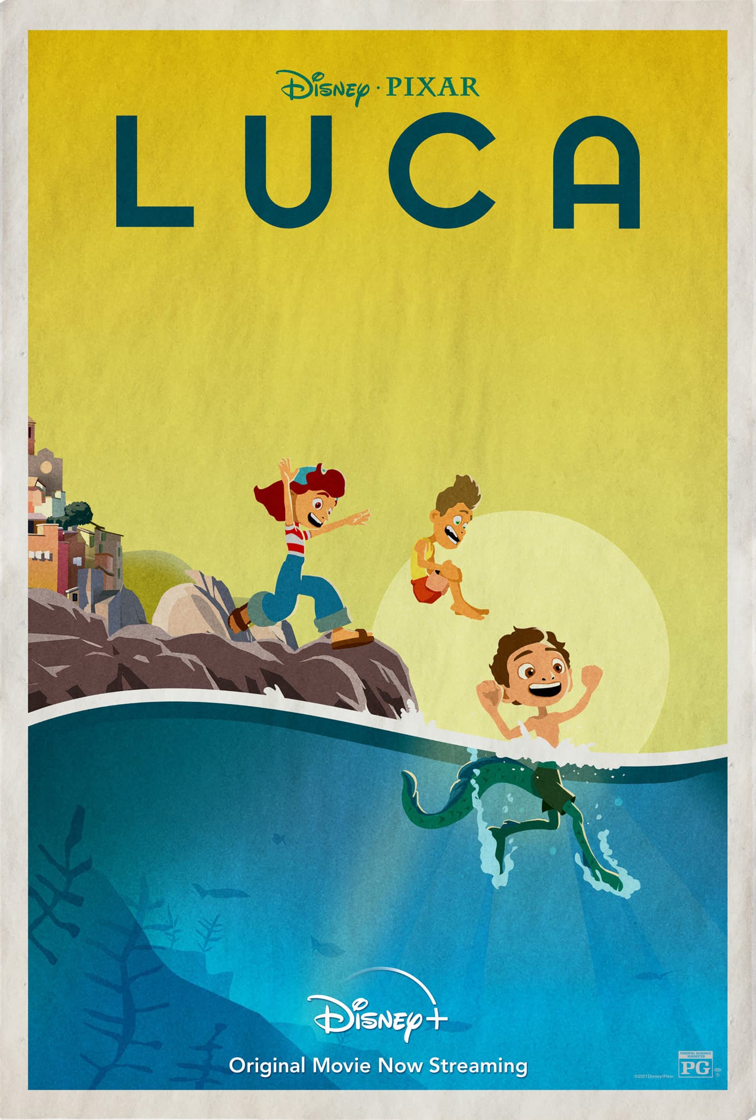 Disney LUCA posters - Inspiration - Graphic Design Forum